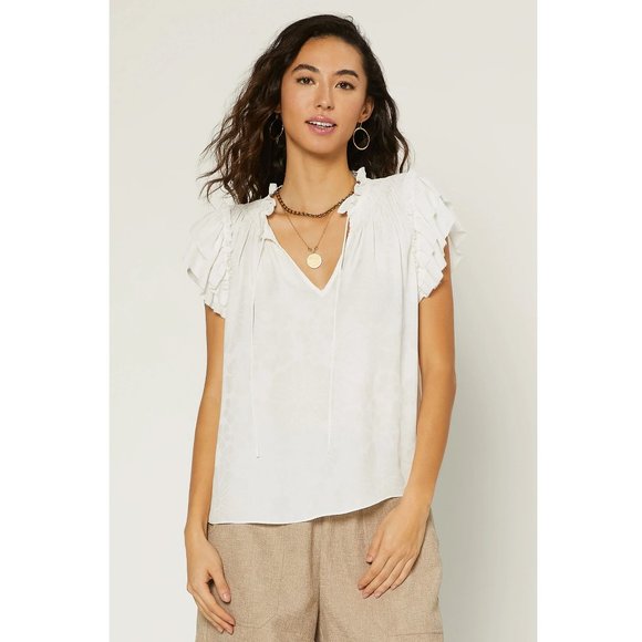 Current Air | Tops | Nwt Current Air At Anthropologie Sadie Neck Rope ...